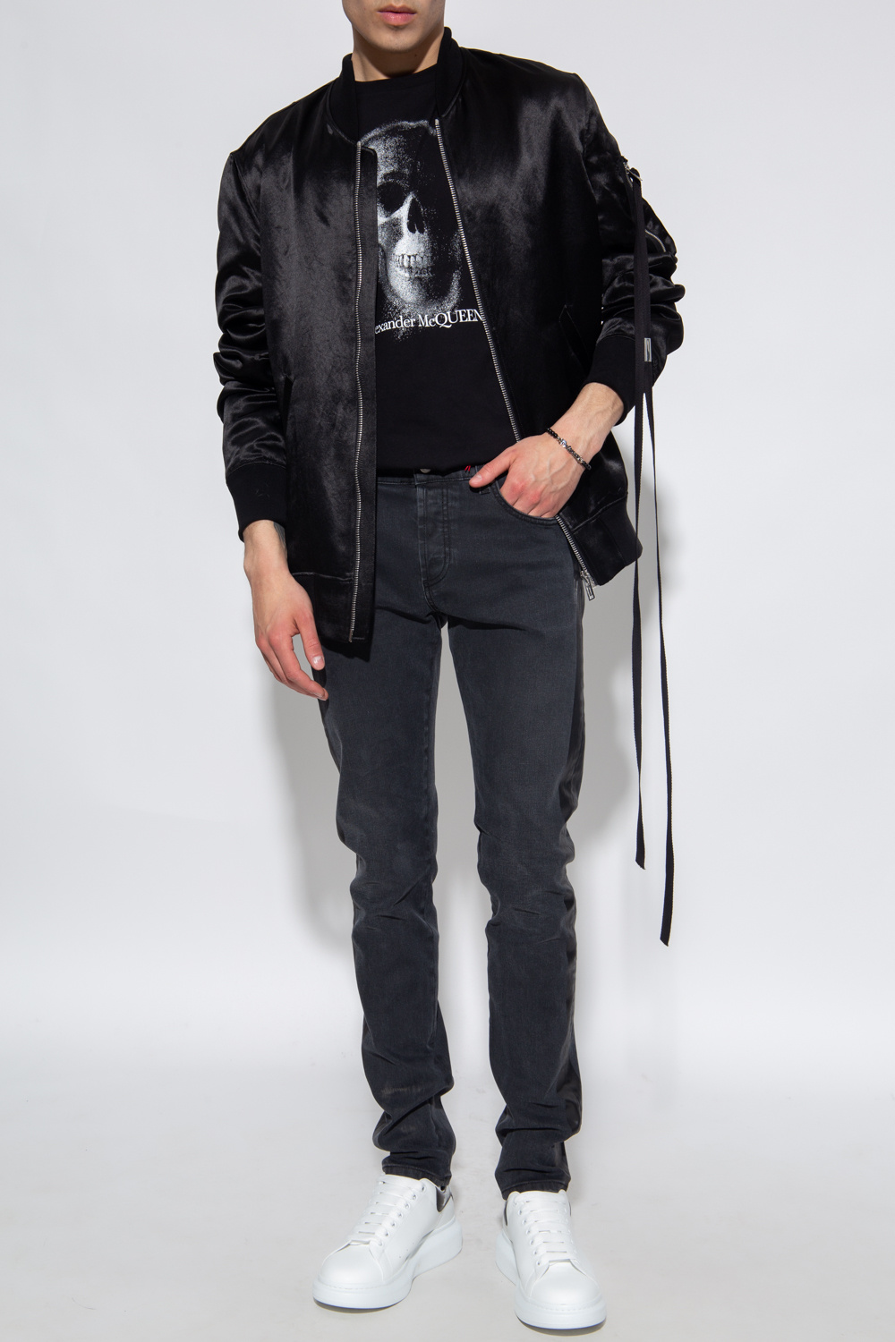 Alexander McQueen T - shirt with skull motif - Men's Alexander McQueen T - shirt with skull motif - Men's